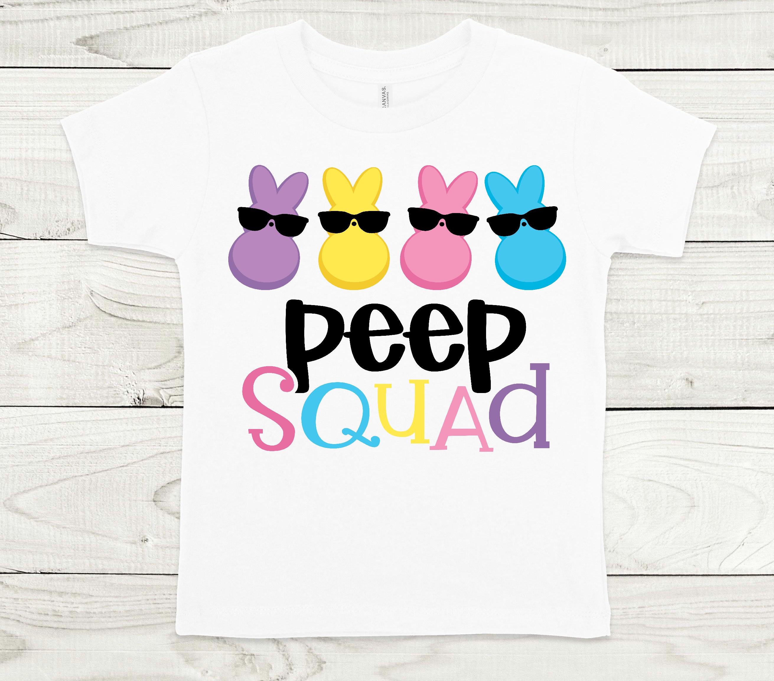 Peep Squad- Infant (choose your favorite color tee) – JTWL